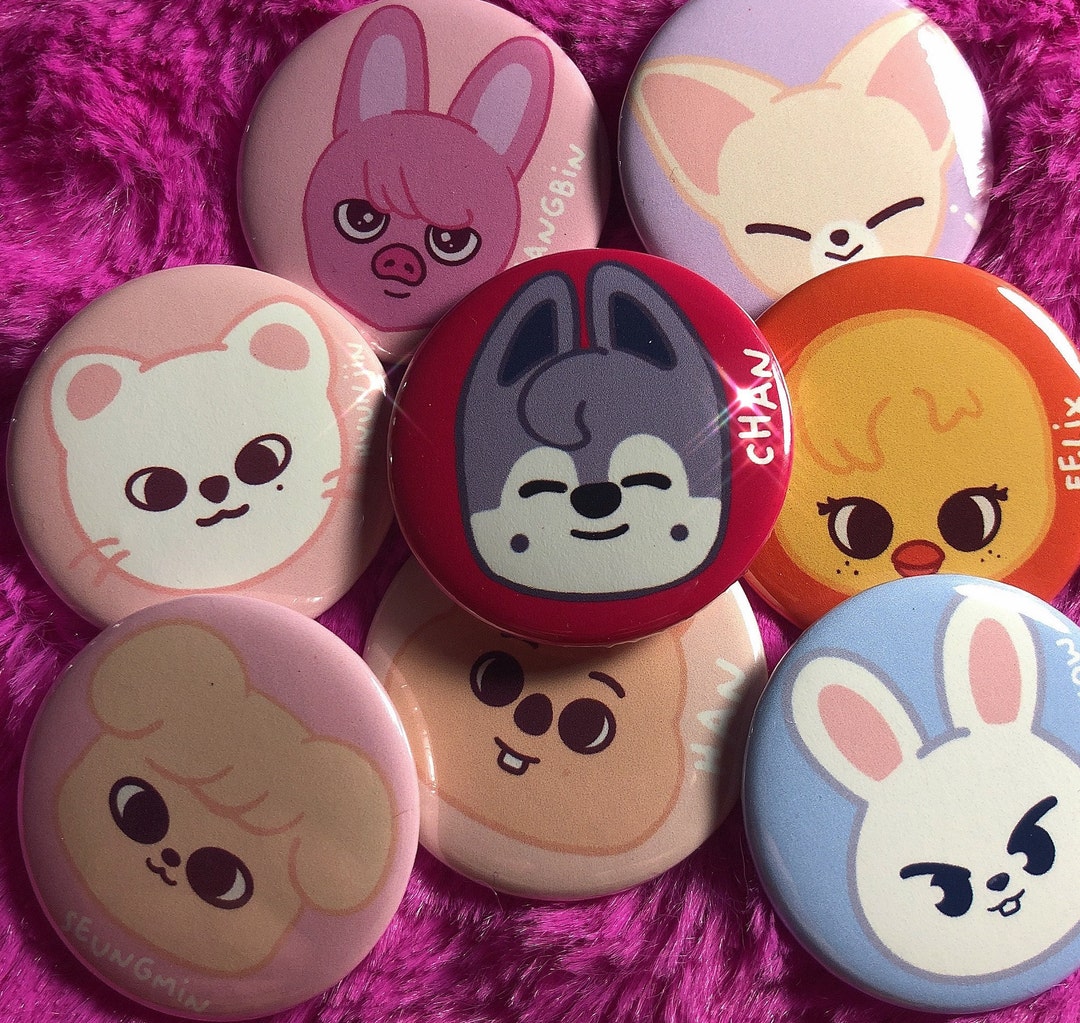 Stray Kids Buttons 1.5 Inches - Etsy
