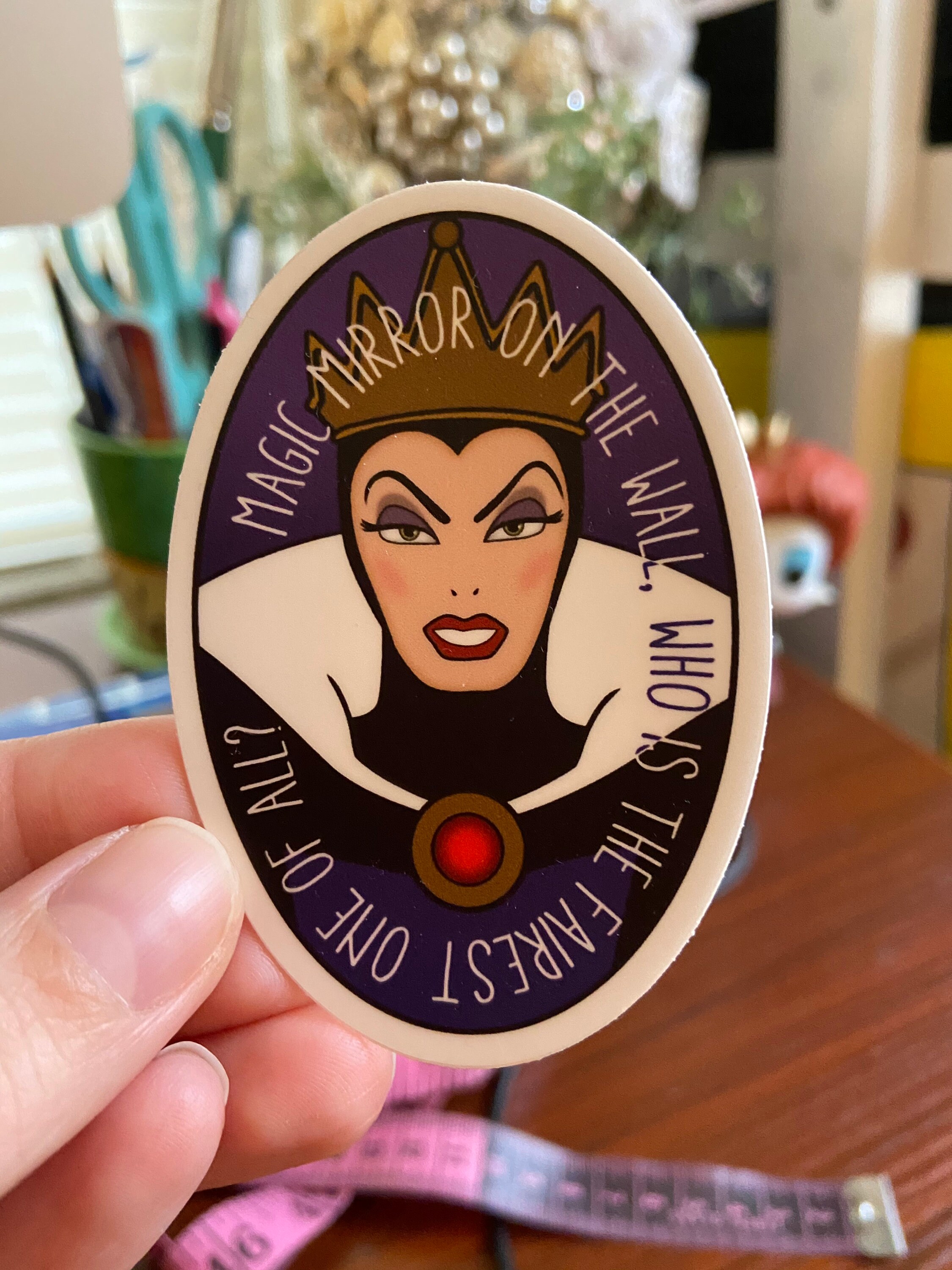 Evil Queen Snow White Sticker | Etsy