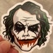Joker Sticker Set - Etsy