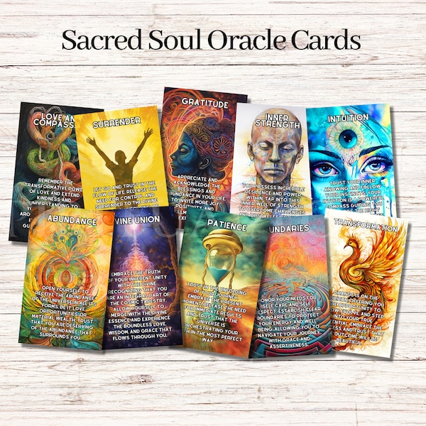 Oracle Cards - Etsy