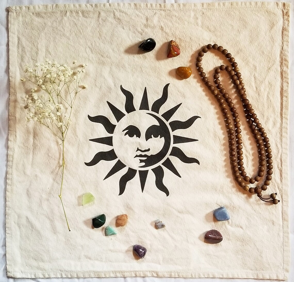 Sun Meditation Cloth Altar Cloth Sacred Space Celestial Cloth - Etsy