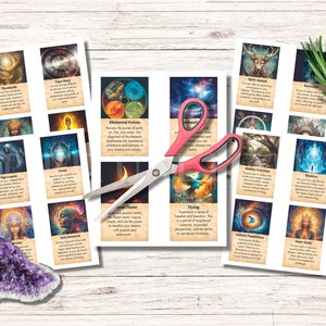 Dream Realm Oracle Cards Deck Printable Messages Downloadable Oracle ...