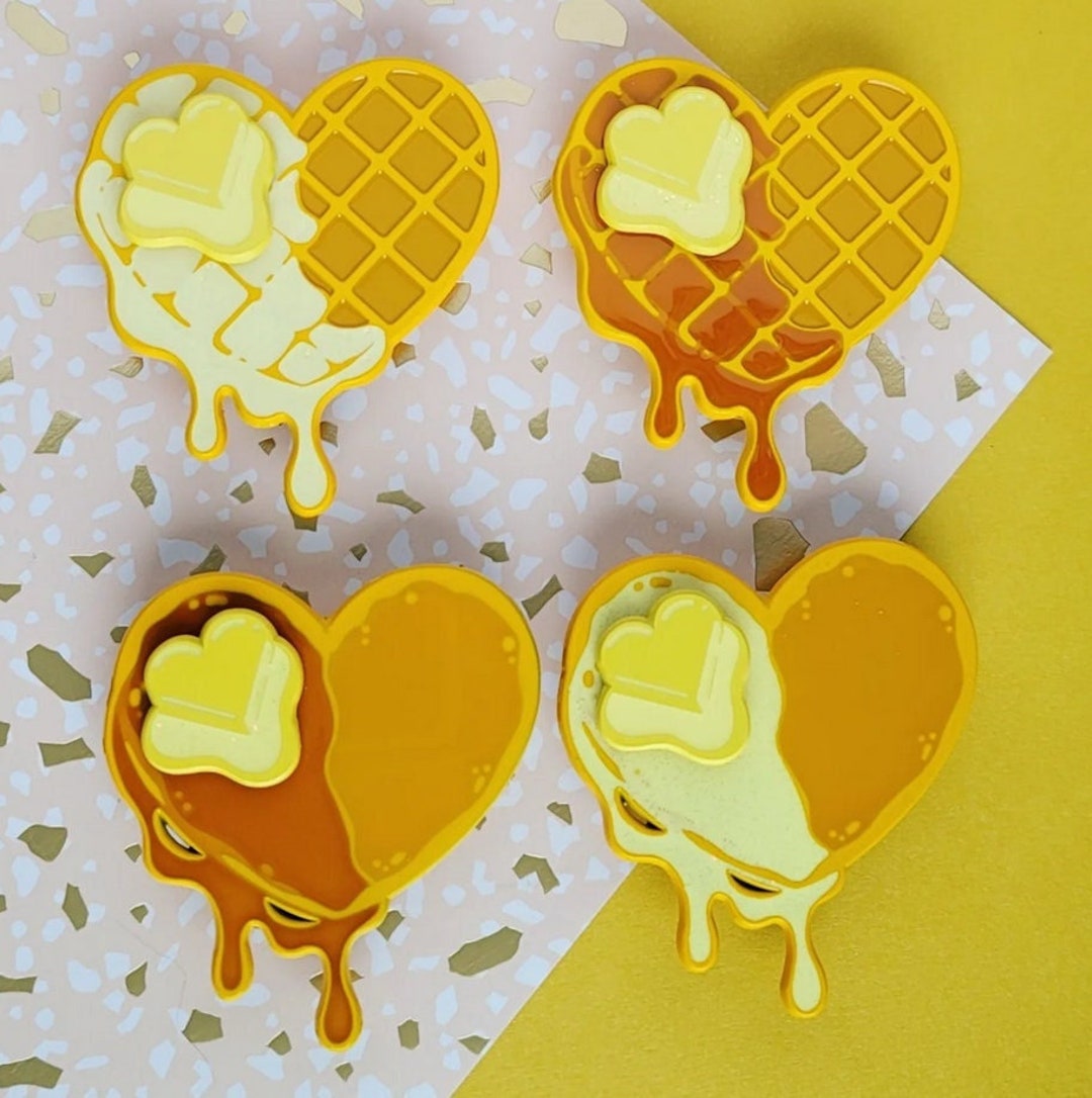Heart of a Balanced Breakfast Pins (pancakes Waffles Butter Food Cute ...