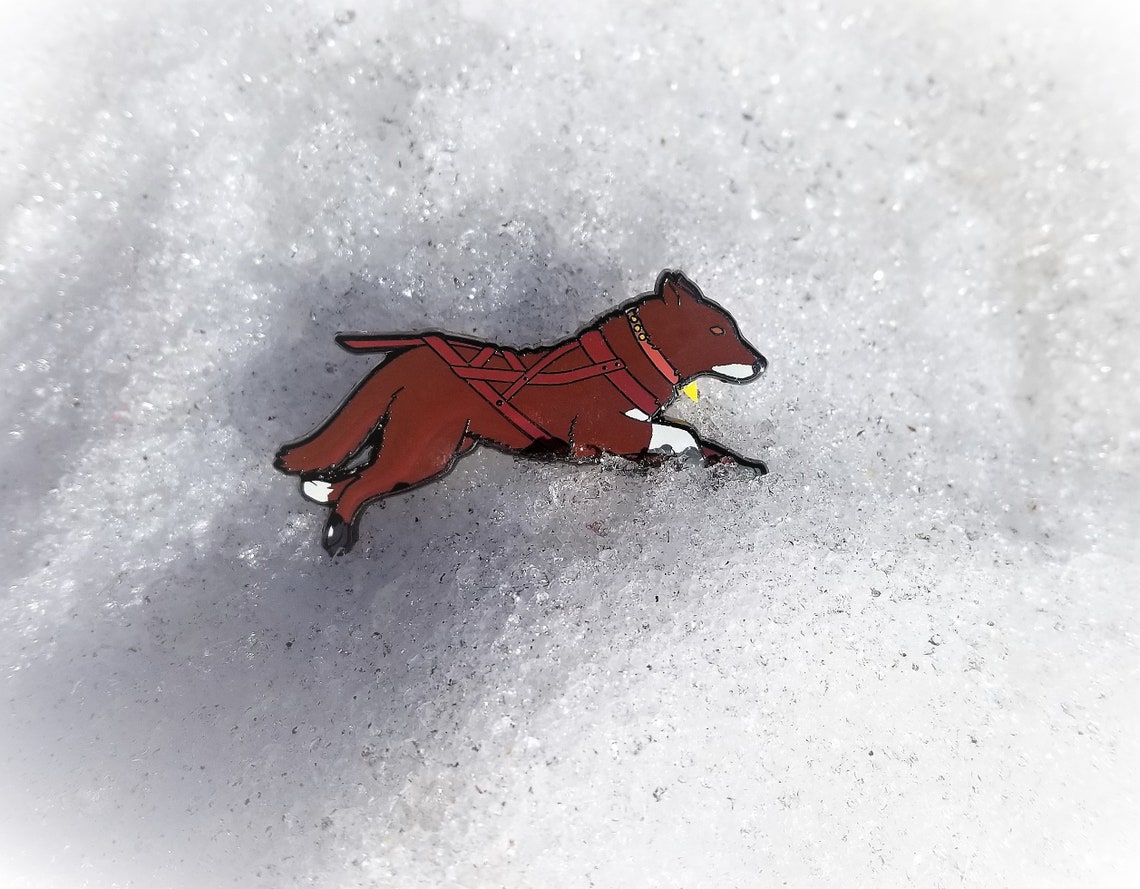 Balto Pin (sled Dog Iditarod Great Race of Mercy Vaccine Animal Cute ...