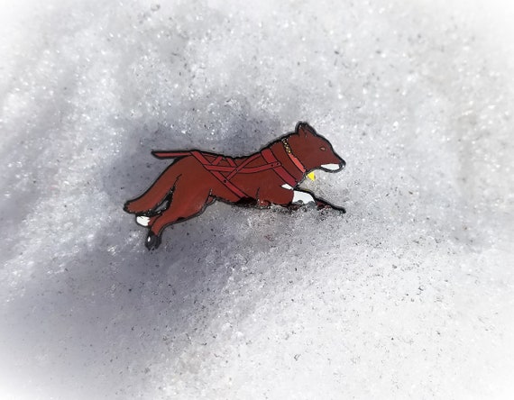 Balto Pin sled Dog Iditarod Great Race of Mercy Vaccine | Etsy