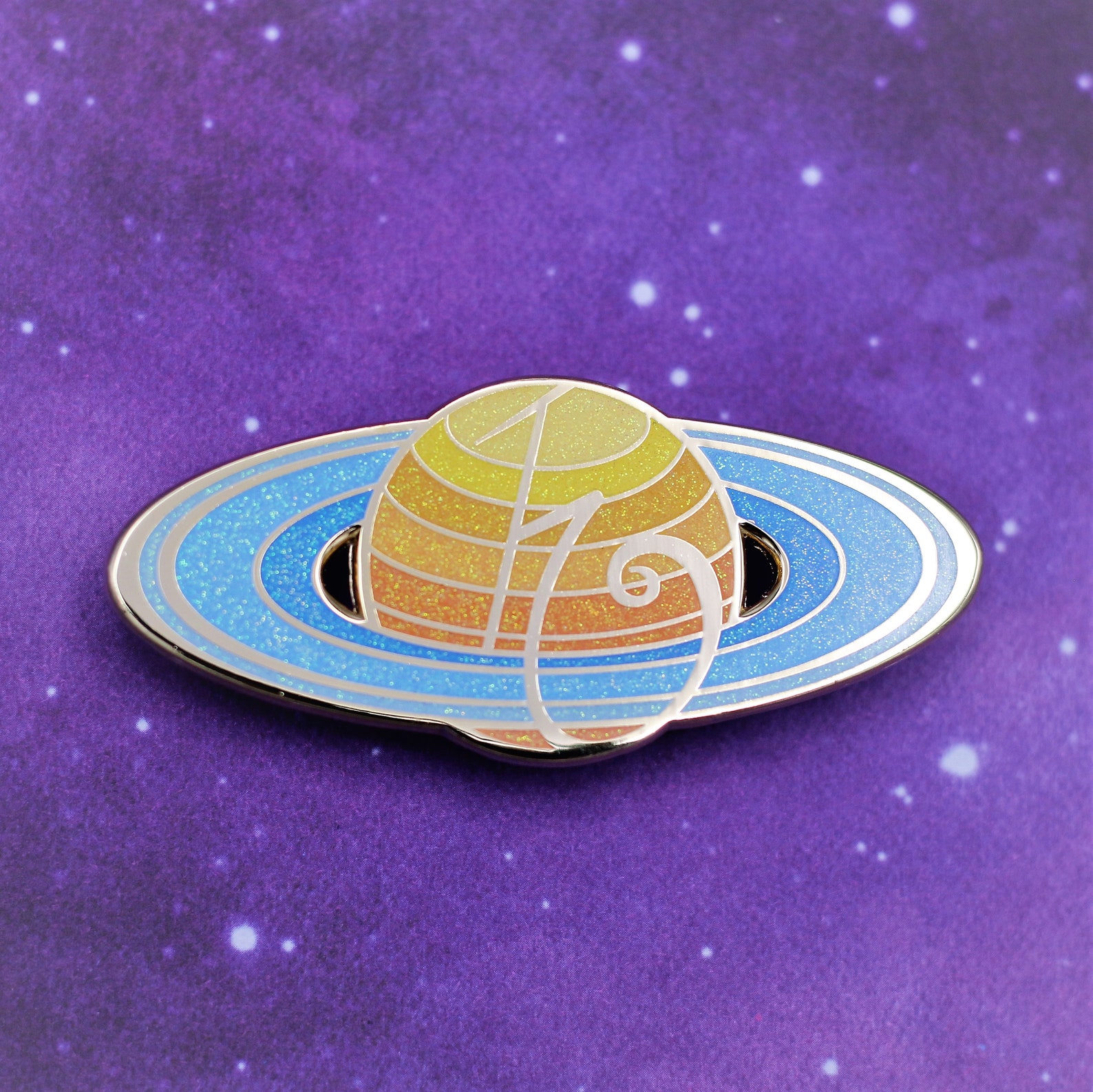 Saturn Pin Alchemy Apothecary Chemistry Element Symbol | Etsy