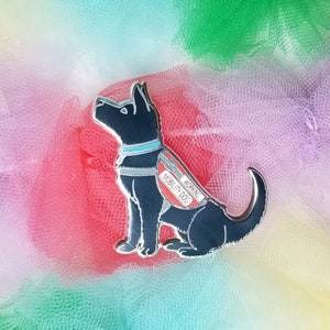 Service Dog Pins (history Service Therapy Hearing Mobility Dog Animal ...
