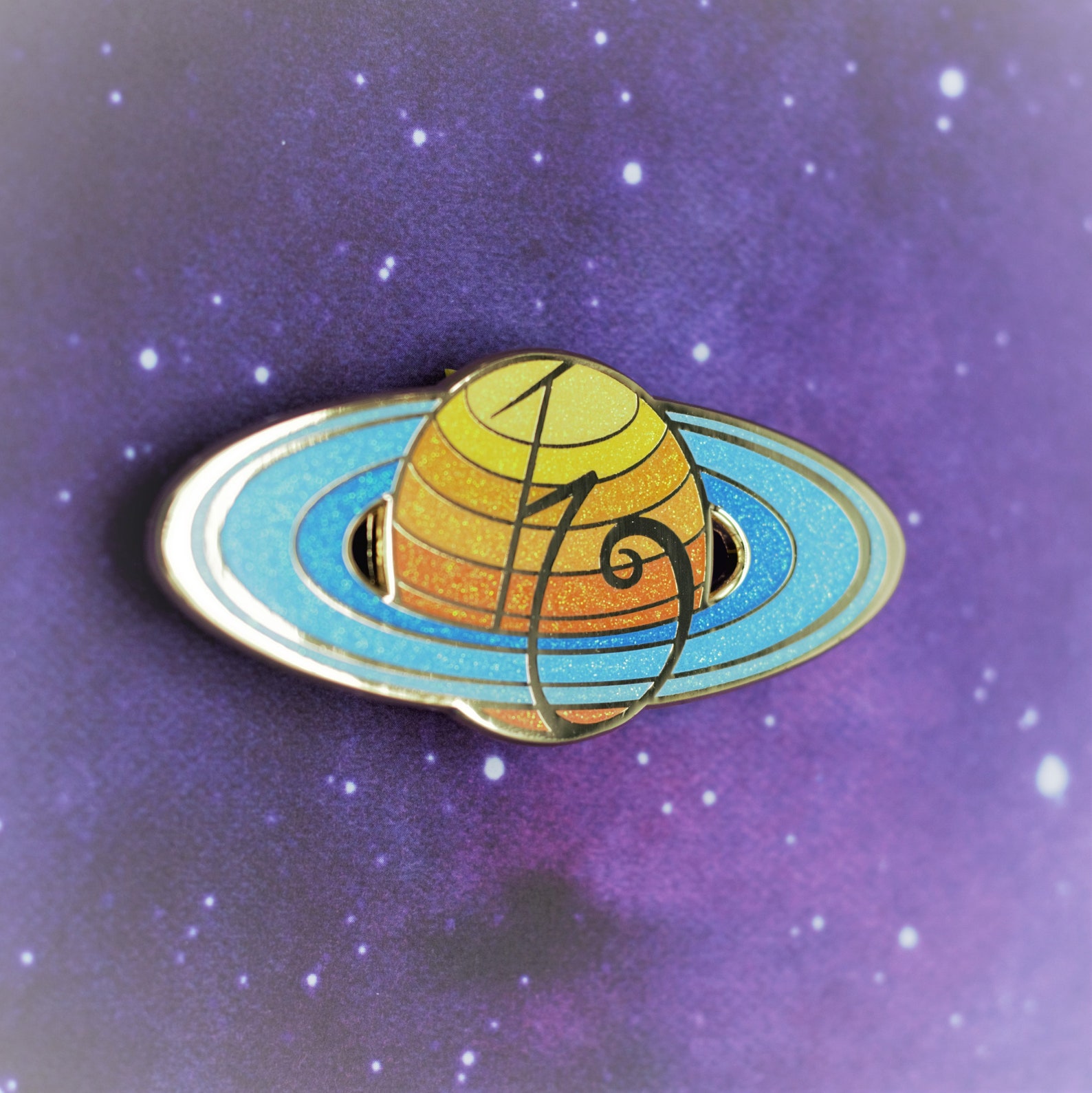 Saturn Pin alchemy Apothecary Chemistry Element Symbol - Etsy