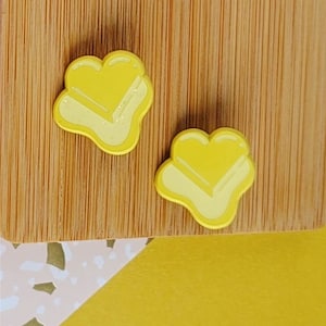 Heart Waffle & Pancake Enamel Pin: Syrup, Glitter Butter Topping - Etsy