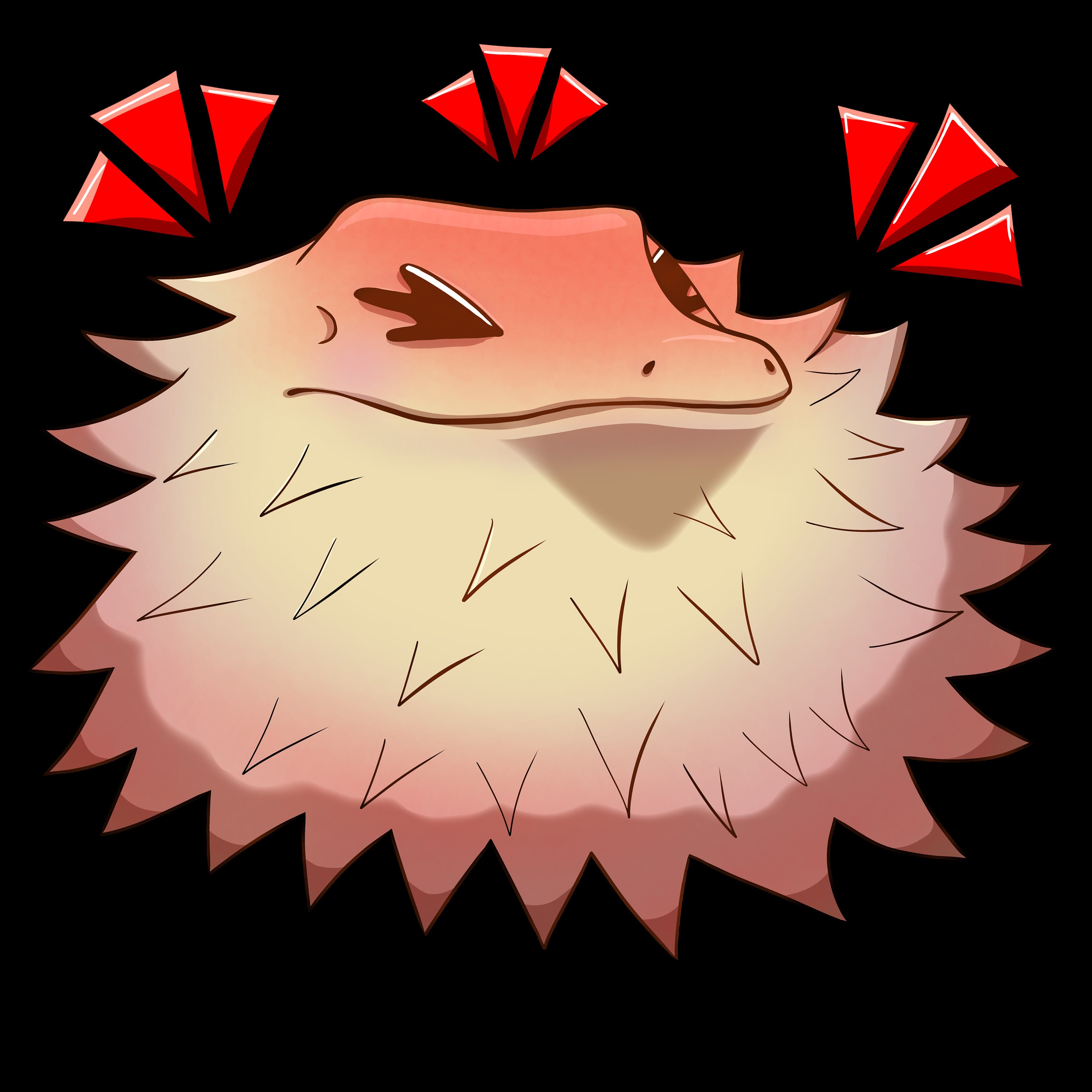 Beardie Twitch Emote, Bearded Dragon, Subscriber Twitch Emote, Discord ...