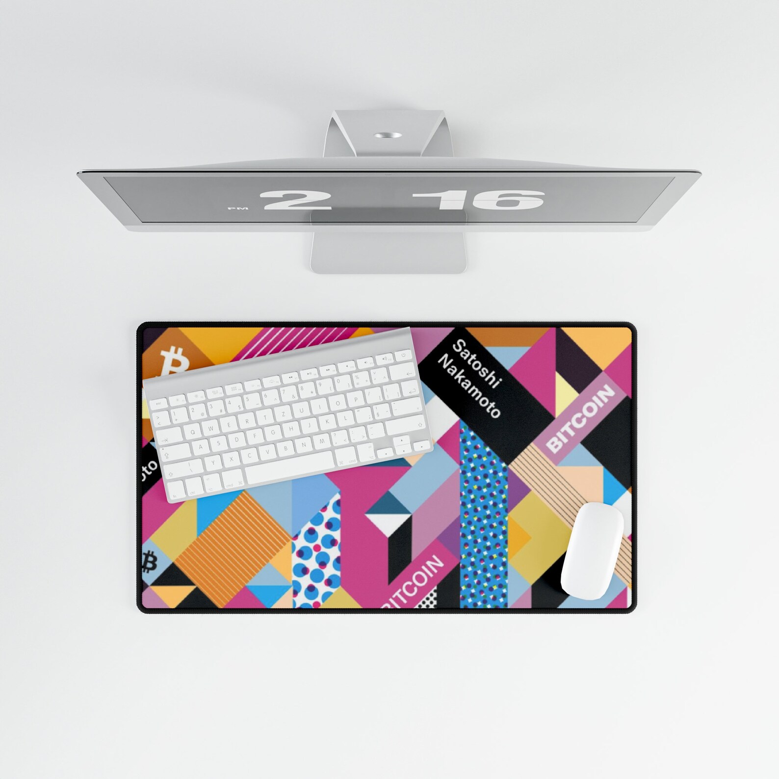 Bitcoin Isometrik Desk Mats - Etsy