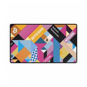 Bitcoin Isometrik Desk Mats - Etsy
