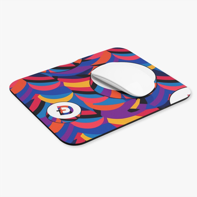 Dogecoin Abstrak Mouse Pad - Etsy