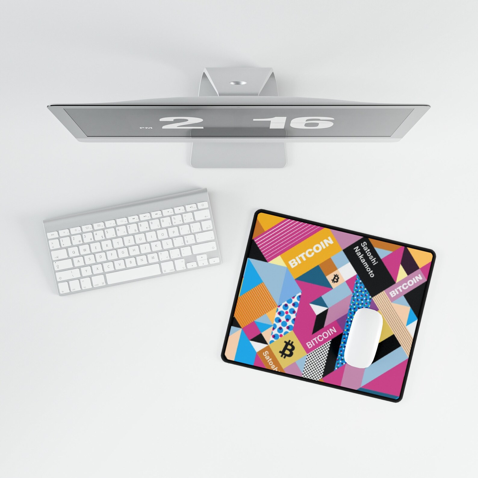 Bitcoin Isometrik Desk Mats - Etsy