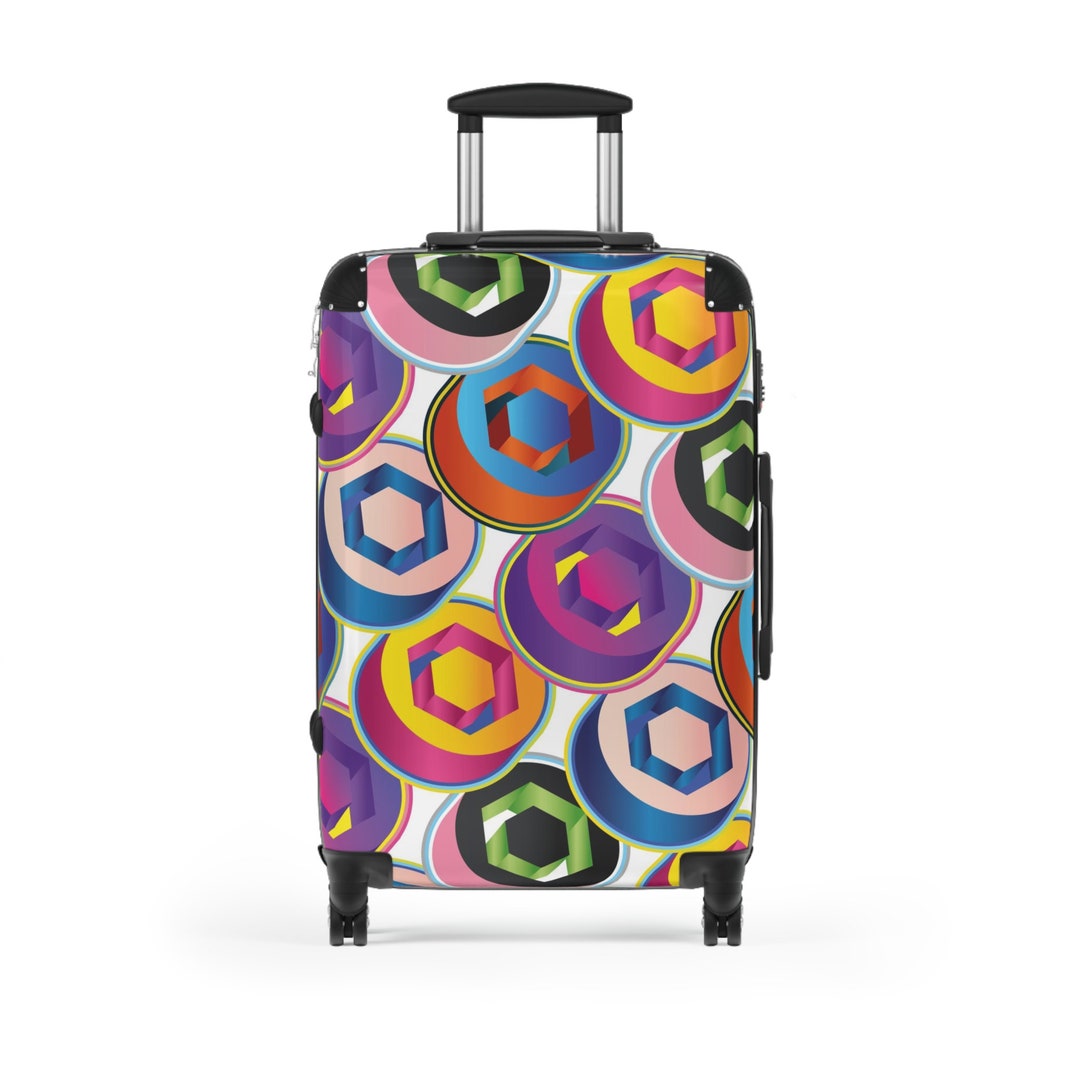 Chainlink Pop Art Suitcase - Etsy