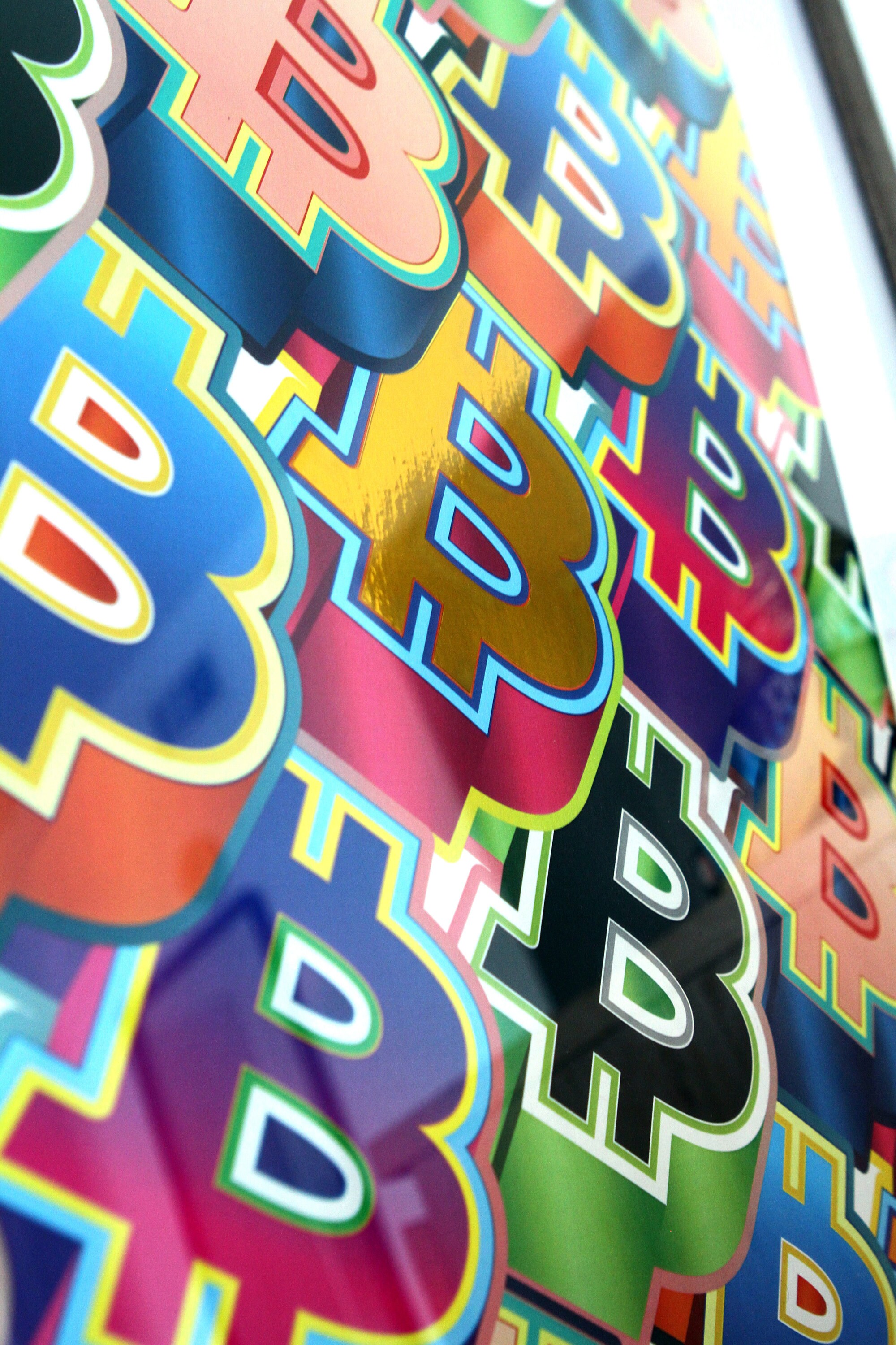 Bitcoin Pop Art Print - Etsy