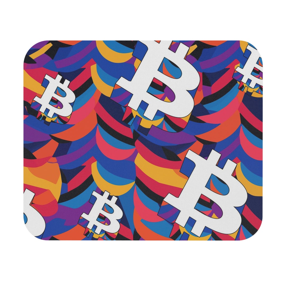 Bitcoin Abstrak Mouse Pad (rectangle) - Etsy