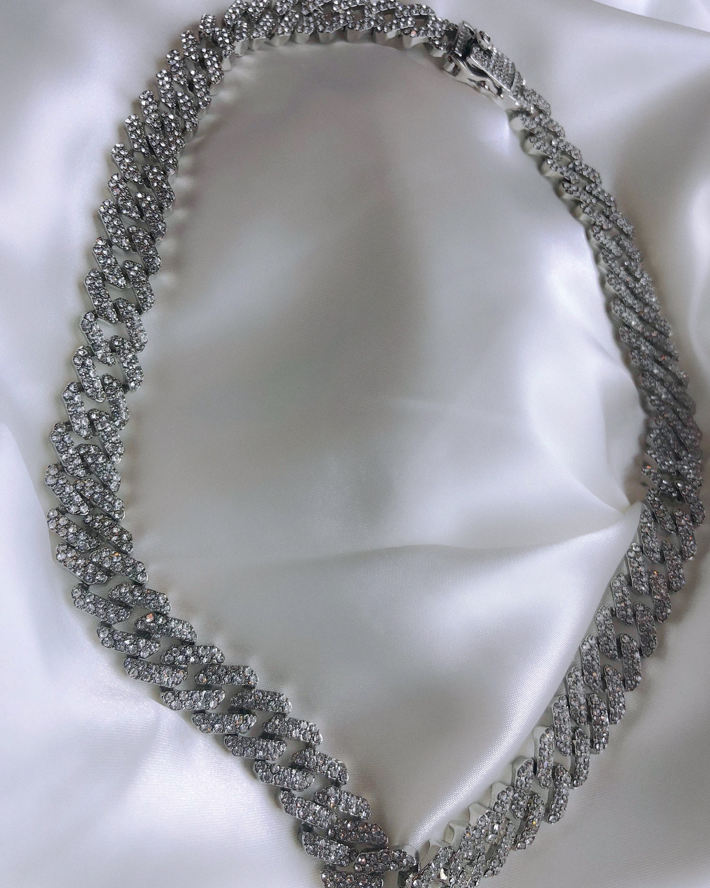 Buy Iced Cuban Link Necklace | Cuban Chain | Cubic Zirconia | Hip Hop ...