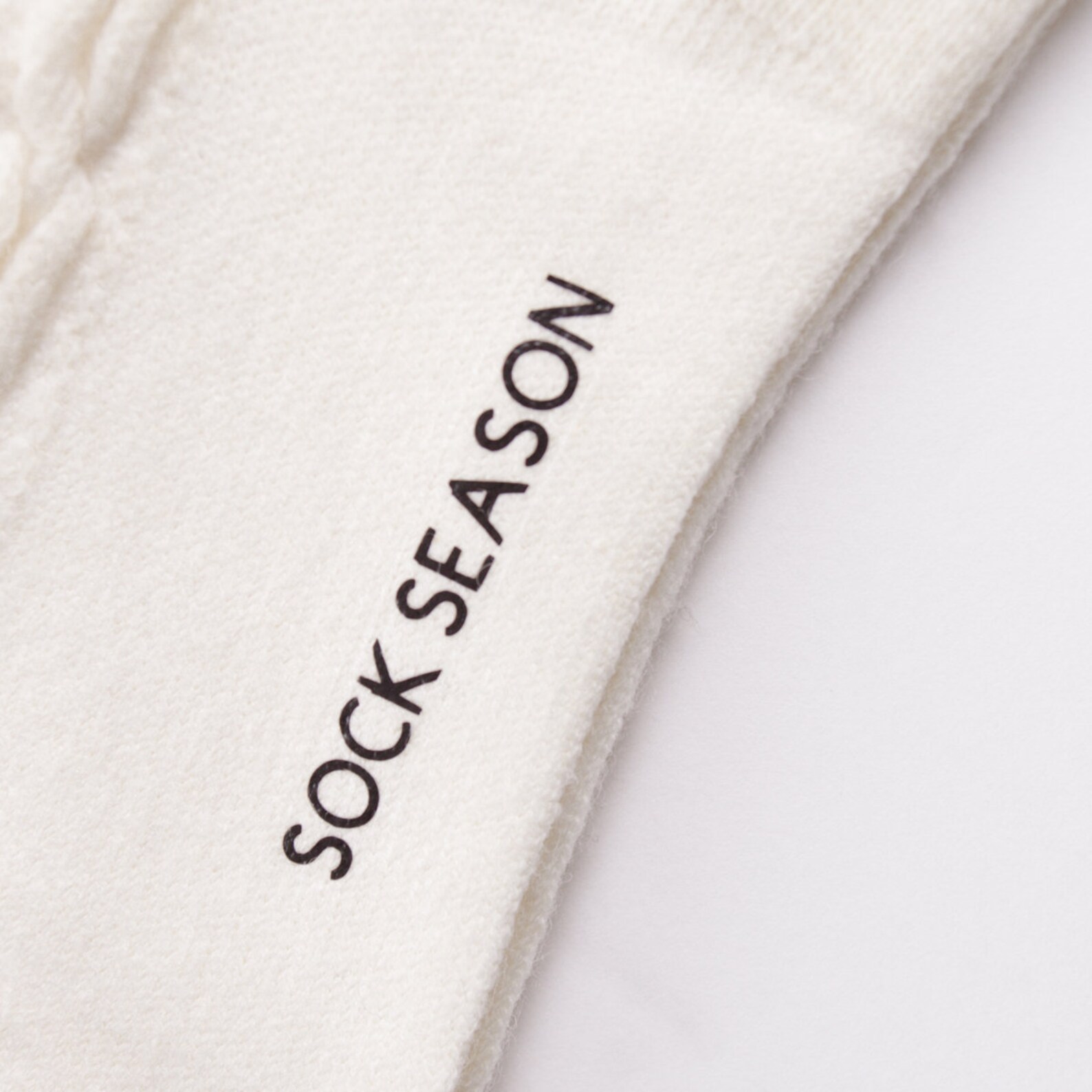 Bella Cable Knit Wool Crew Sock White - Etsy