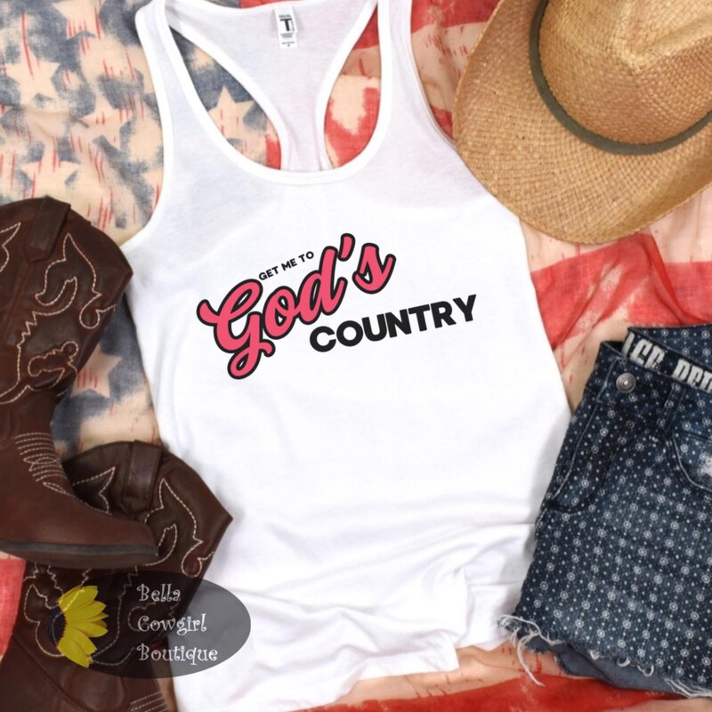 Country Tank Top - Etsy