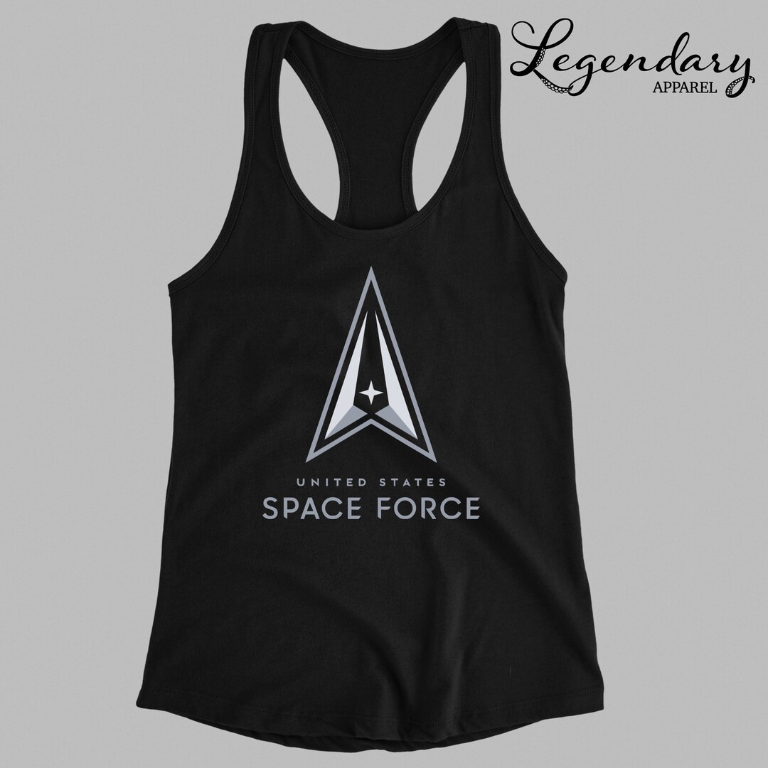 Space Force Racerback Tank Top, USSF Symbol Tank Top, Designed ...