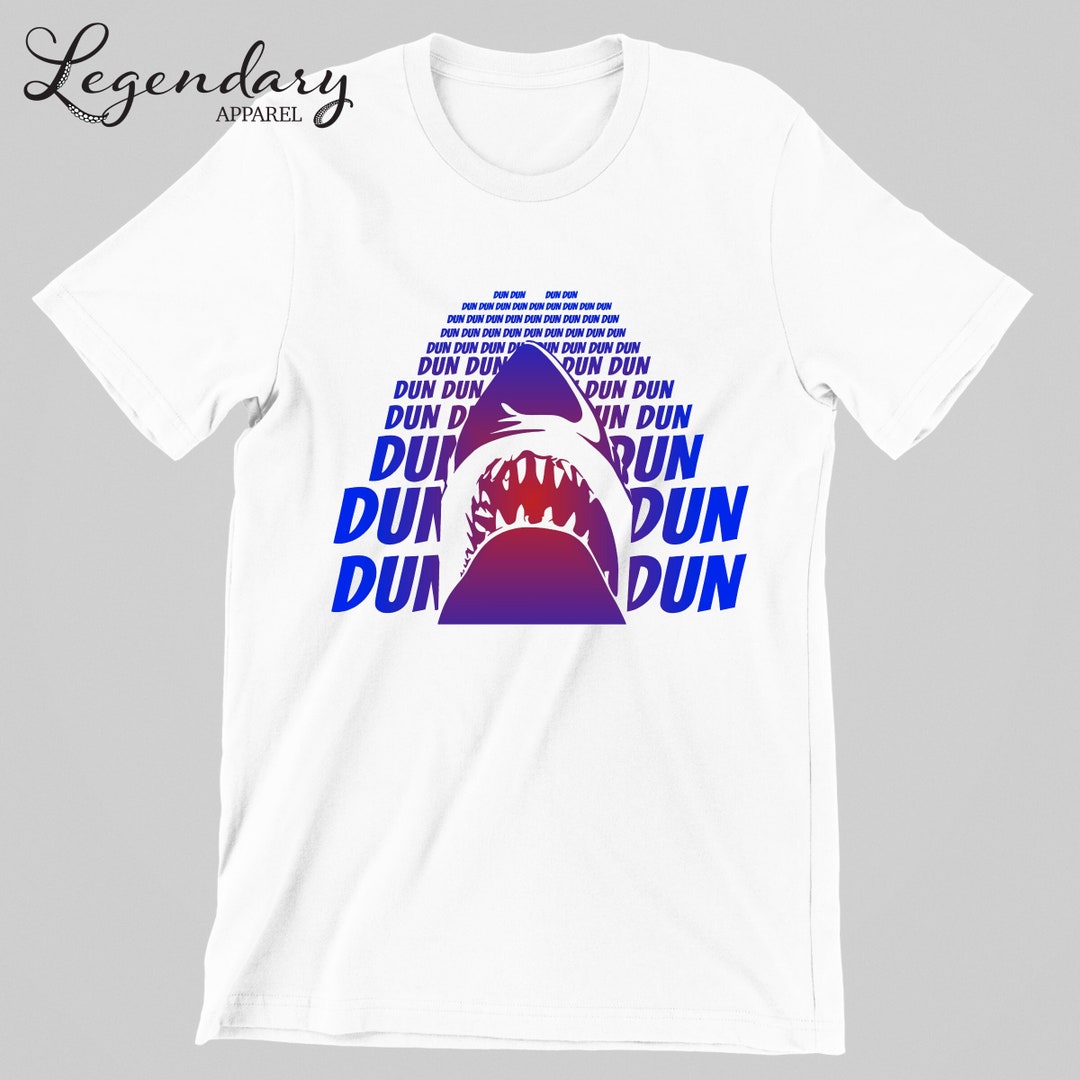 Dun Dun Shark Shirt Jaws Shark Attack Song Beach Tee Shirt - Etsy