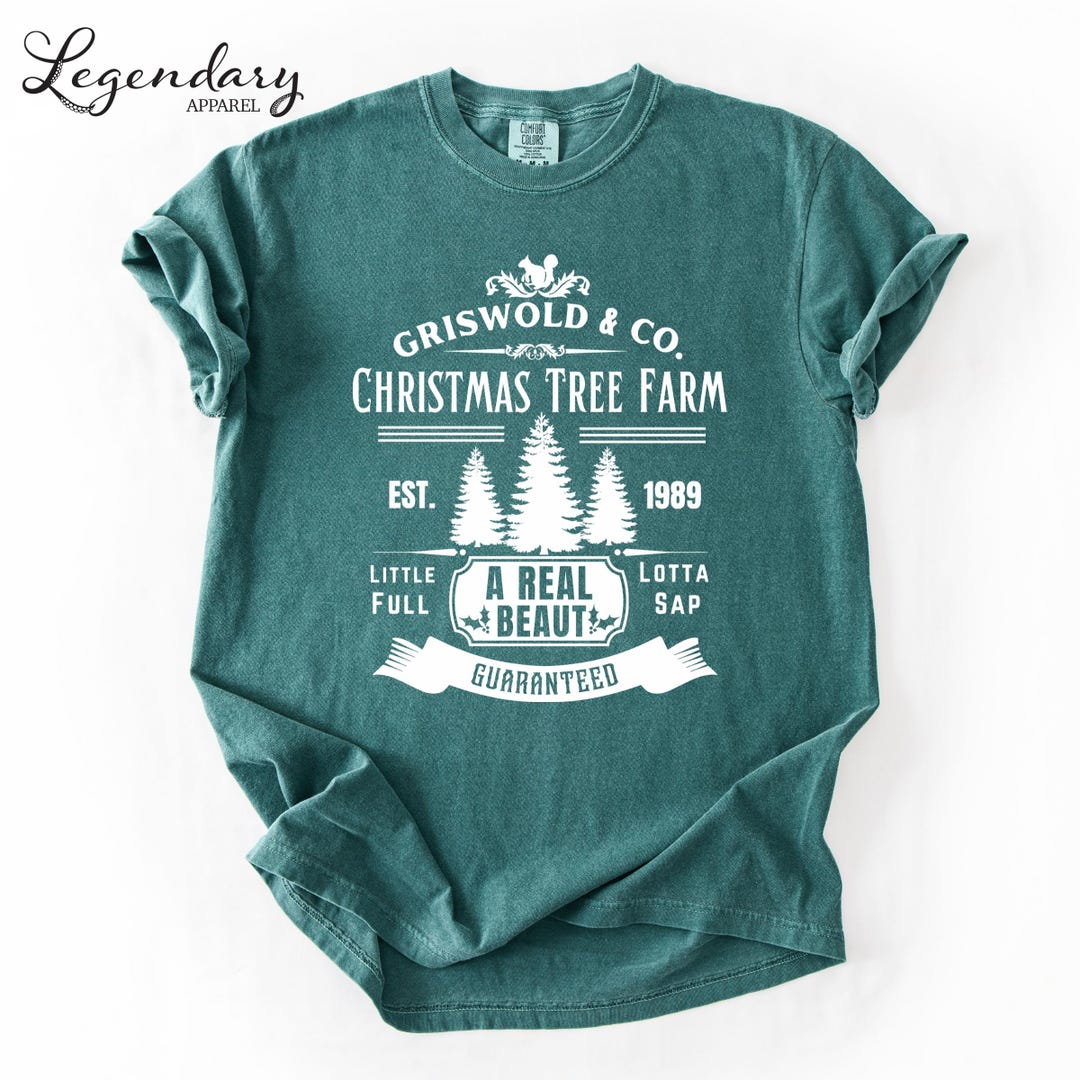 Comfort Colors Griswold Christmas Tree Farm Shirt - Etsy