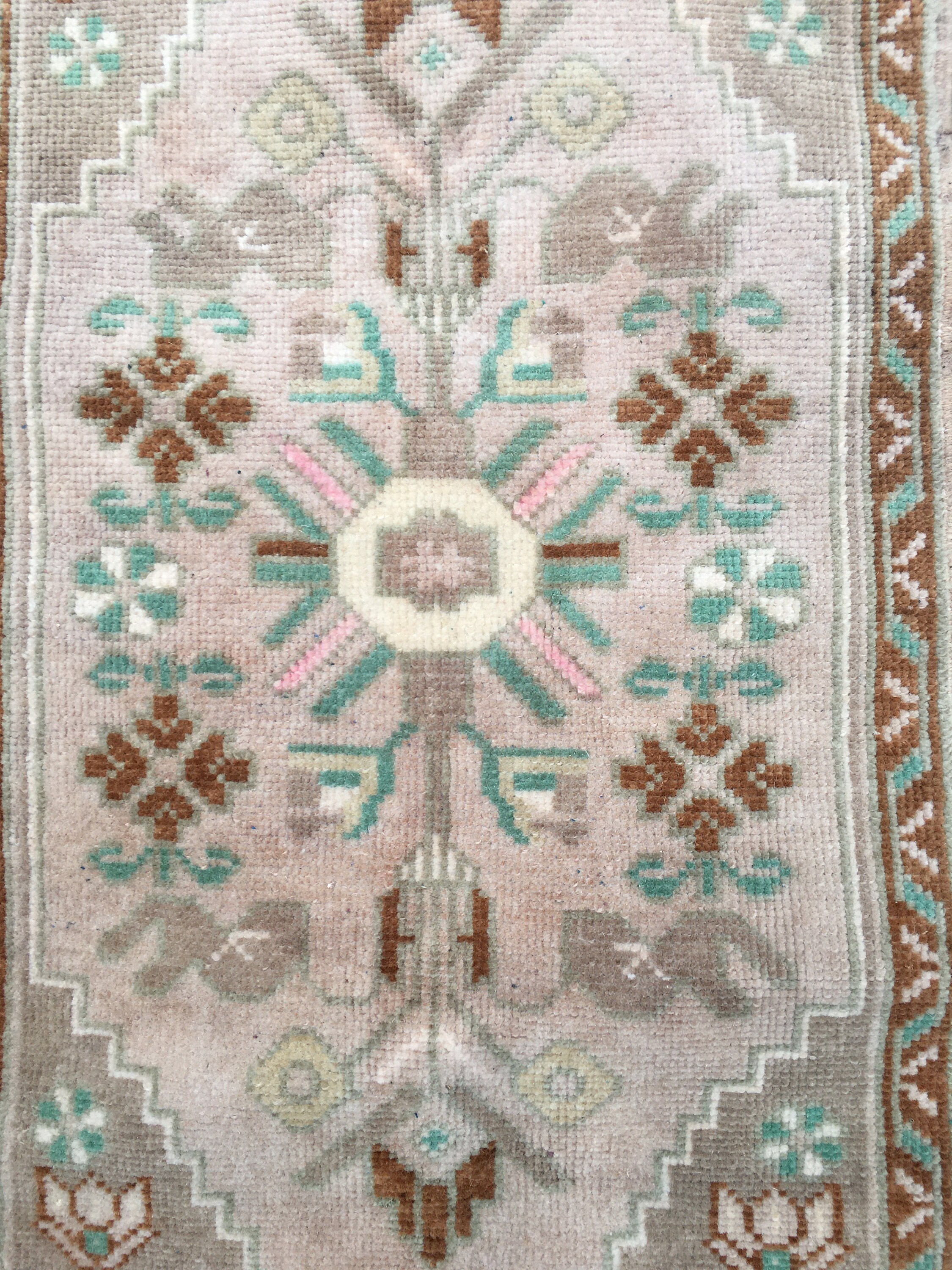 Small Turkish Rugsmall Handmade Rugsmall Vintage Rugsmall | Etsy