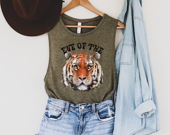 Tiger Tank Top - Etsy