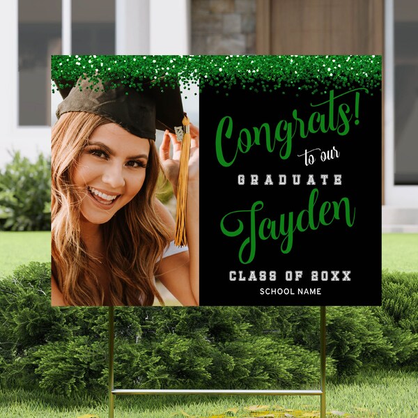 College Graduation Yard Sign - Etsy