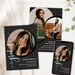 Dark Gray Graduation Invitation Template | Photo Graduation Invite ...