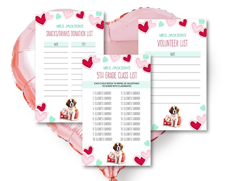 EDITABLE VALENTINES Day Classroom Party Invitation, DIY Valentine’s ...