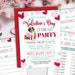 EDITABLE VALENTINES Day Classroom Party Invitation, DIY Valentine’s ...