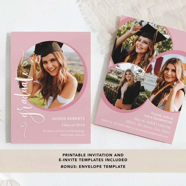 Pink Graduation - Etsy