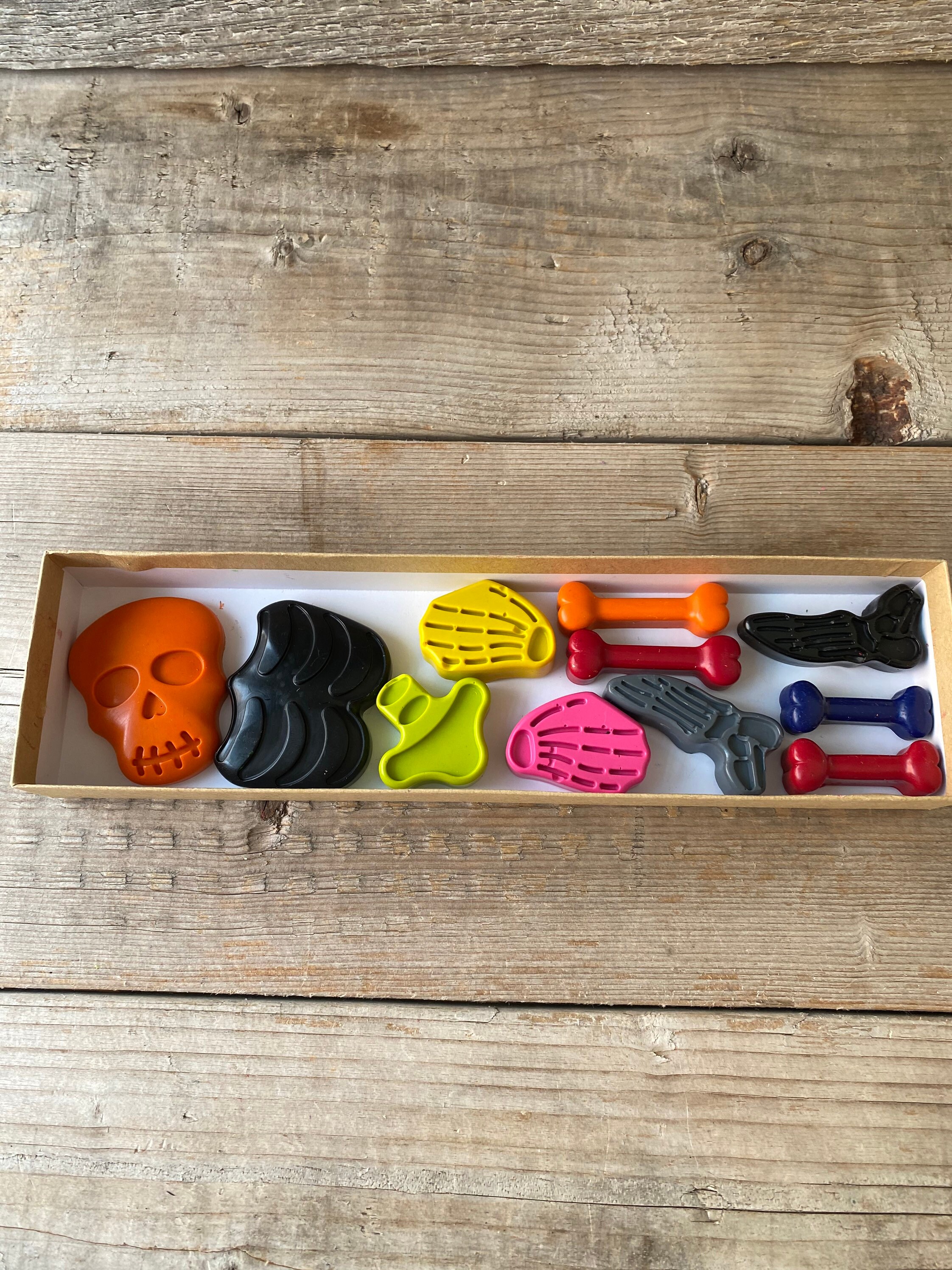 Skeleton Crayons - Etsy