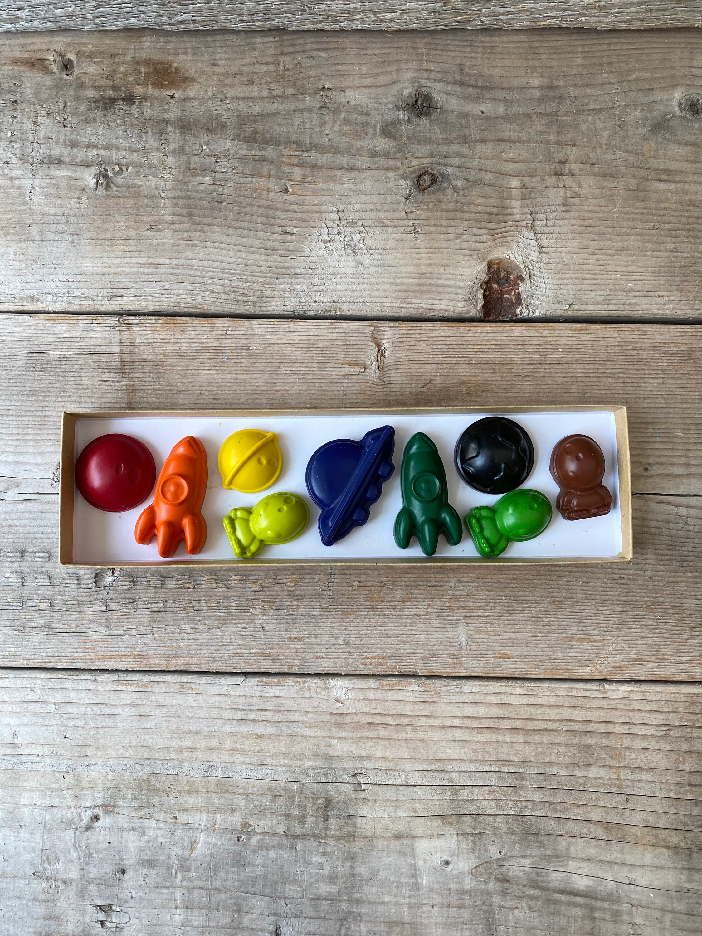 Set of 9 Outer Space Crayons | Etsy