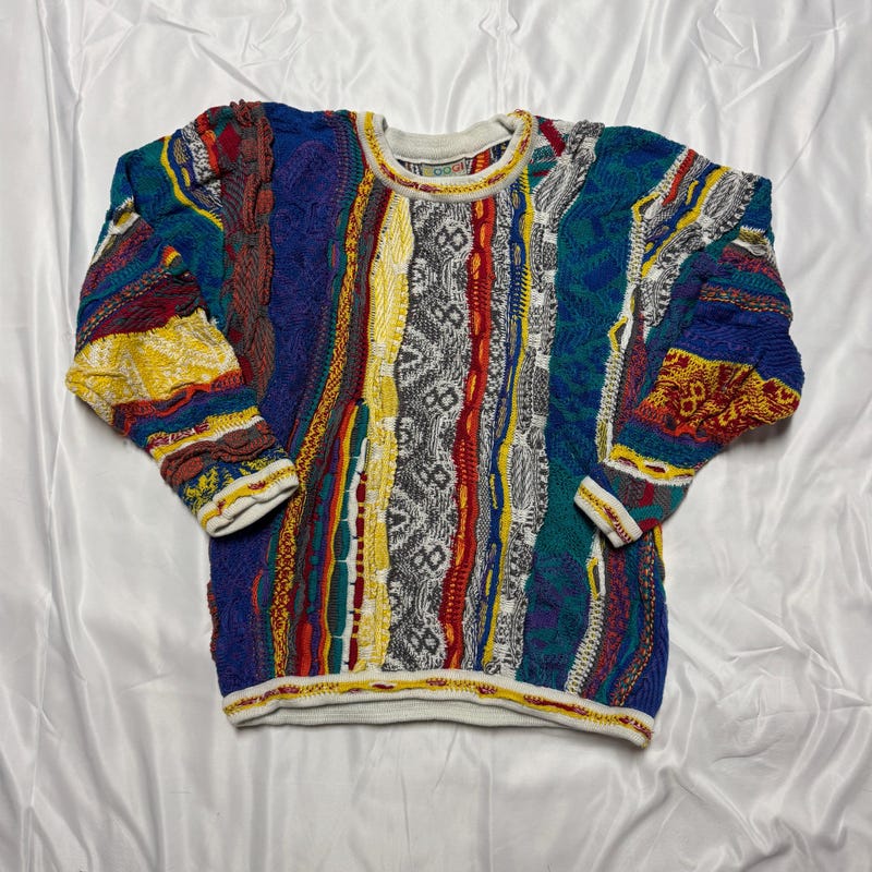Coogi Sweater - Etsy