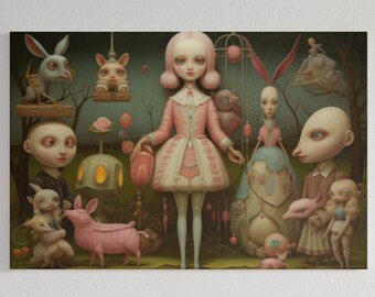 SIGNED NUMBERED Art Print Flower Box Girl - Etsy