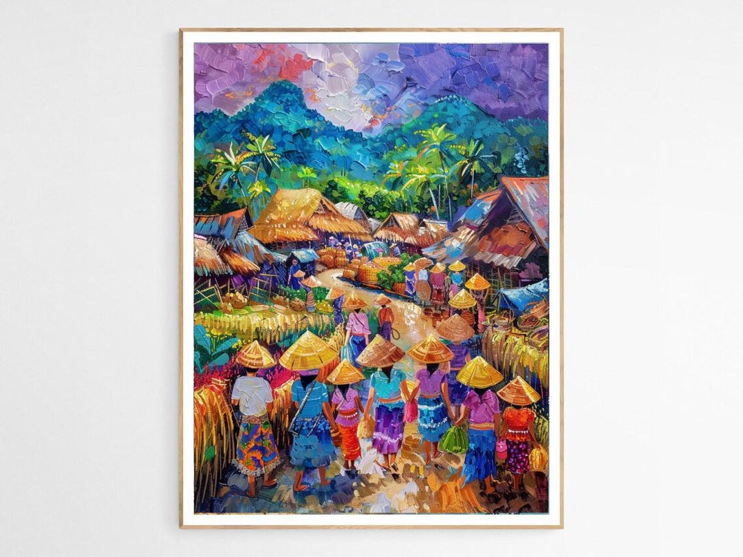 Filipino Villager Tales Art Print | Celebrating Filipino Heritage ...