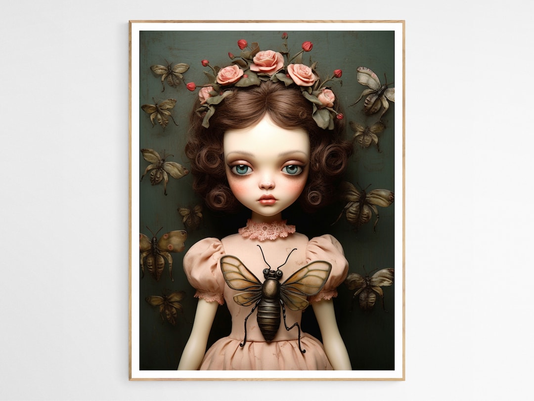 Rosalie, Princess of the Insects Art Print | Lowbrow Art Collector ...