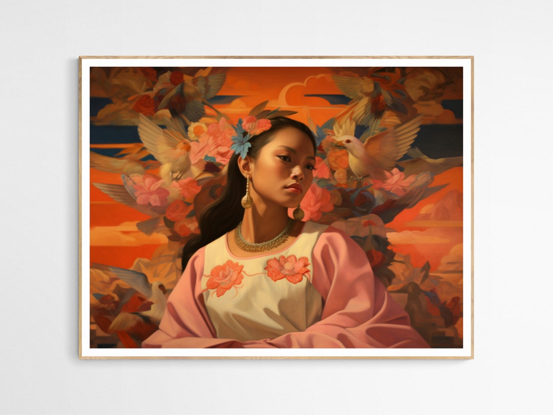 Stunning Filipina Warrior Art Print | Celebrating Filipino Heritage ...