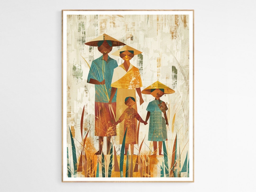Filipino Family Art Print | Celebrating Filipino Families, Great Gift ...