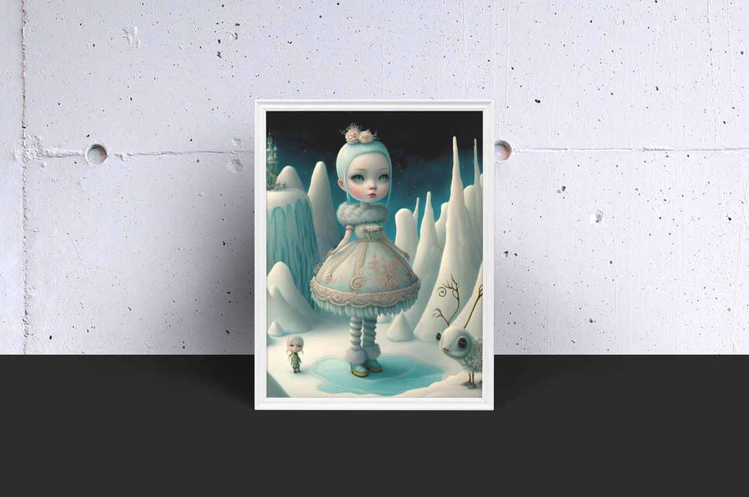 Ice Queen Mark Ryden Inspired Doll Art Print. Must Have for Pop ...