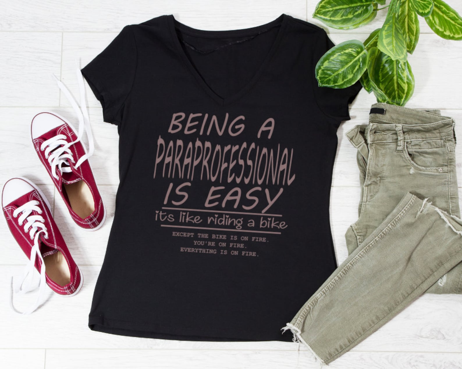 Being a Paraprofessional is Easy Funny Para/paraprofessional | Etsy