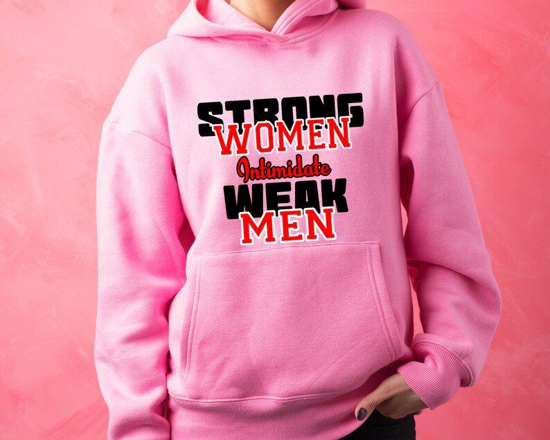 Strong Women Intimidate Weak Men Girl Power Cute Cut File - Etsy