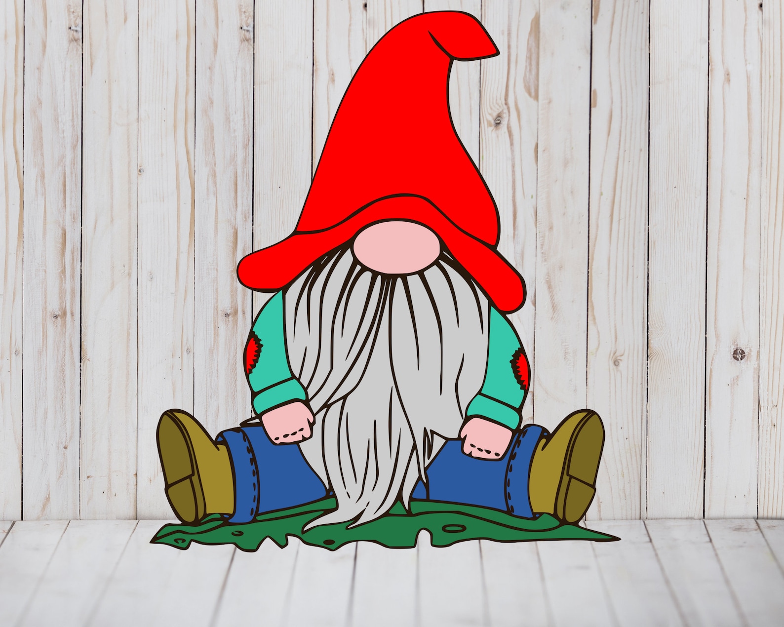 Gnome Clipart, Garden Gnome SVG, Gnome Shirt, Instant Download, Cut ...