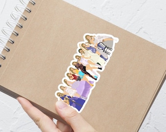 Swiftie Sticker Taylors Eras Taylor Tour Sticker Eras Movie Sticker - Etsy
