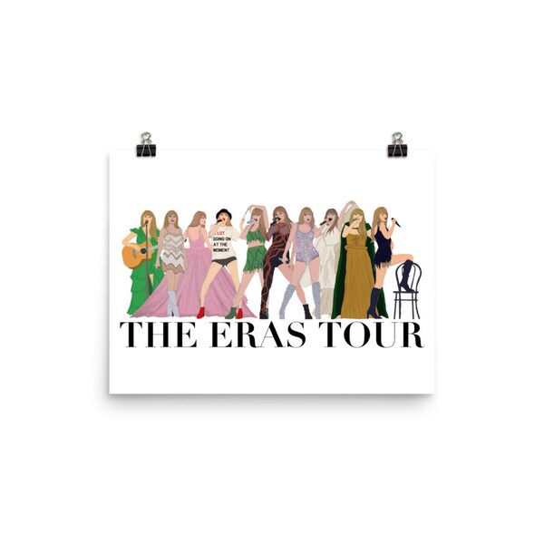 Eras Tour Outfit Poster - Etsy