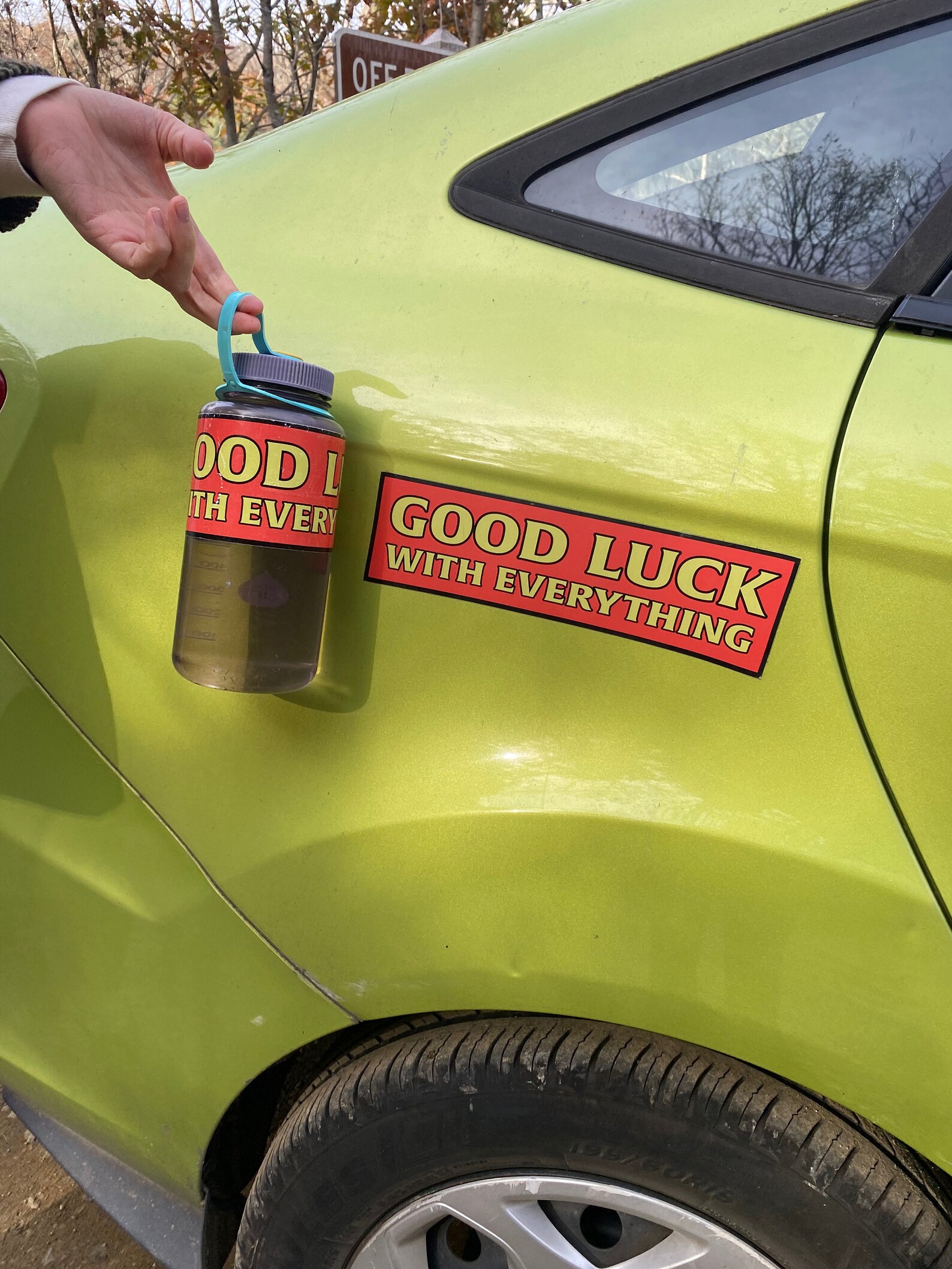 Good Luck With Everything – Bumper Sticker Car Decal 3x10 - Etsy