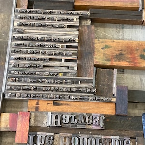 The Honorable Harvest • Letterpress Printed by Hand • 12in X 18in Print ...